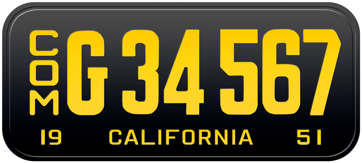 California License Plate Commercial at James Ivery blog