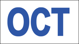 MONTH OCTOBER / OCT STICKER ON CALIFORNIA LICENSE PLATE